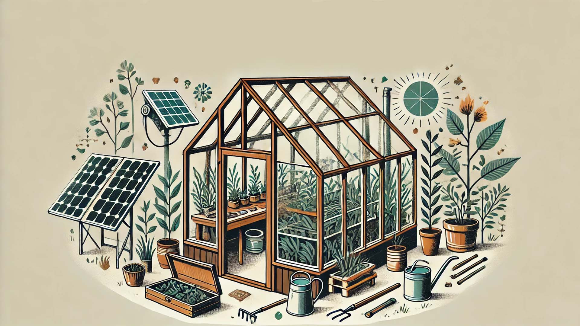 How to Build a Greenhouse for Year-Round Off-Grid Gardening