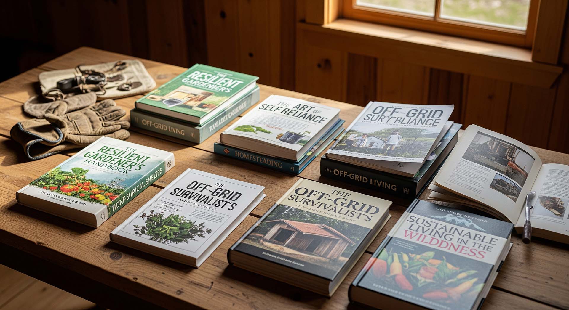 15 Best Off Grid Living Books for Self-Sufficiency and Survival