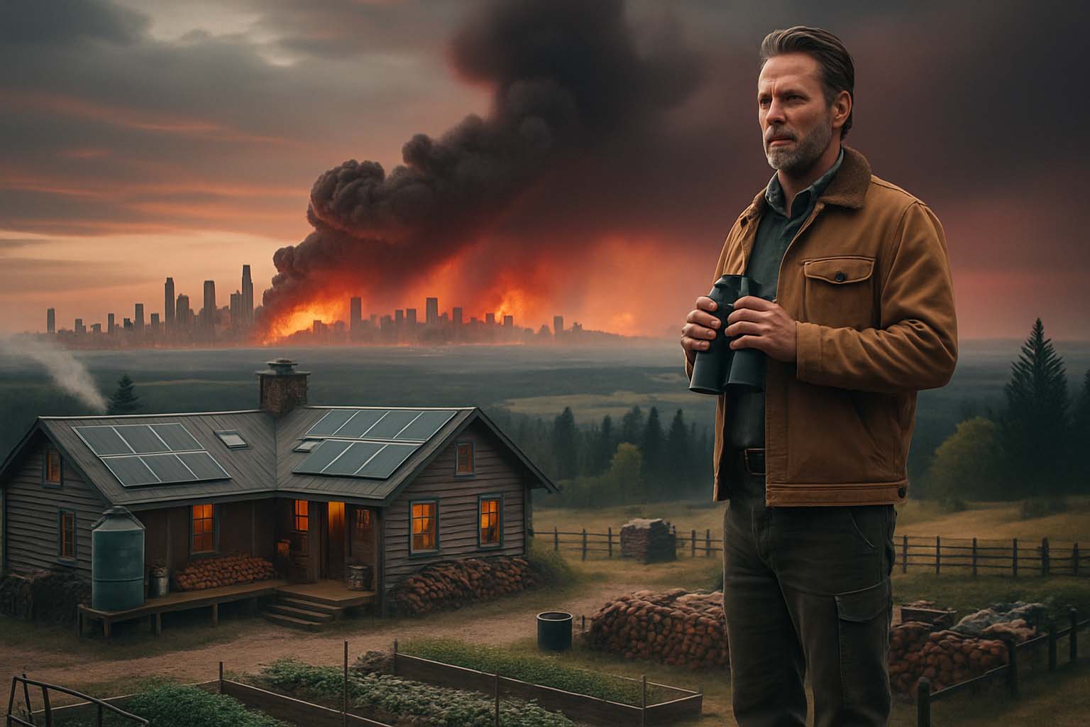 Civil War in America? Why Off-Grid Living Is the Smartest Prep